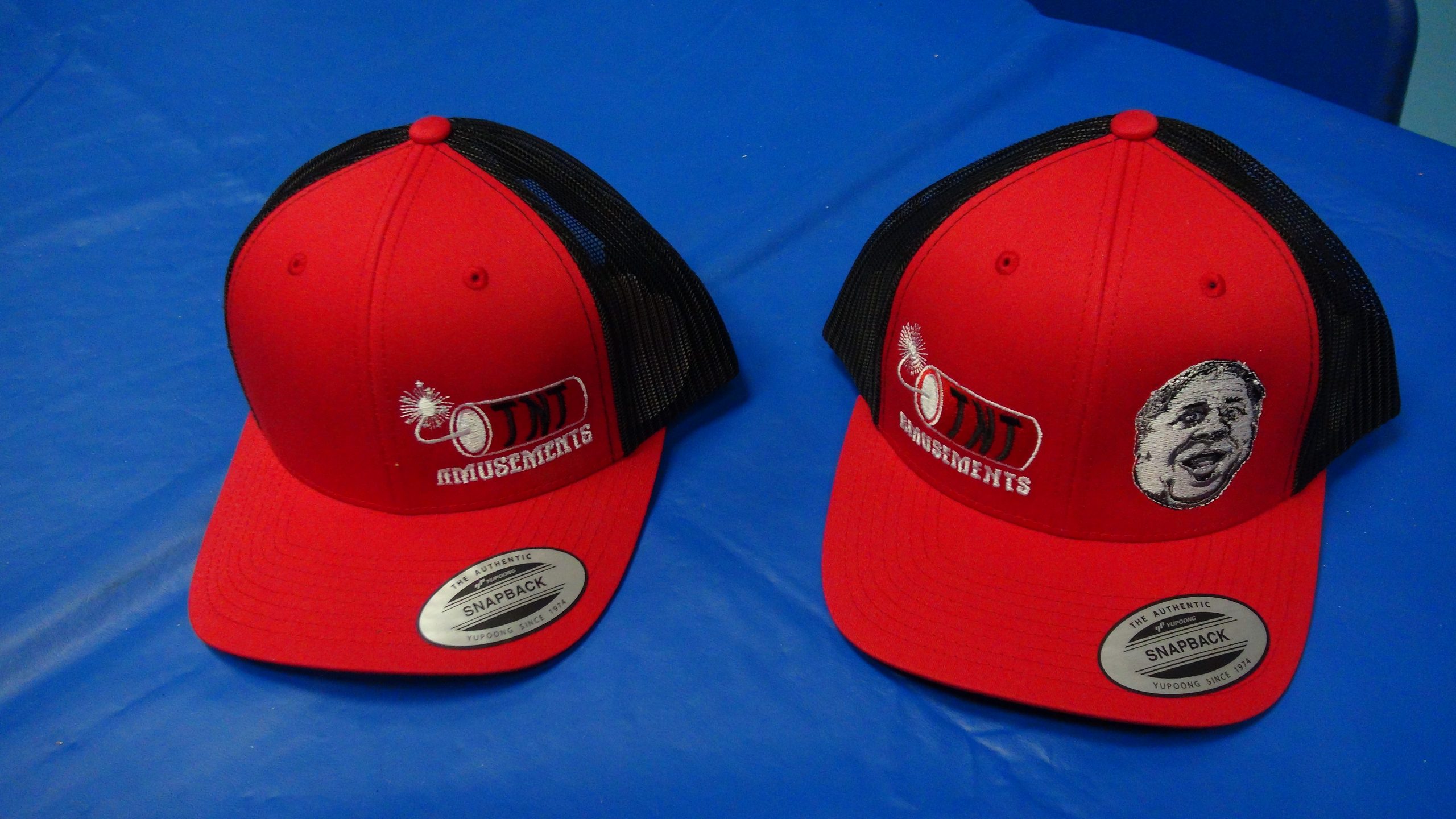 RED or BLACK CAP – Embroidered TNT Logo -With or Without Todd-All with ...