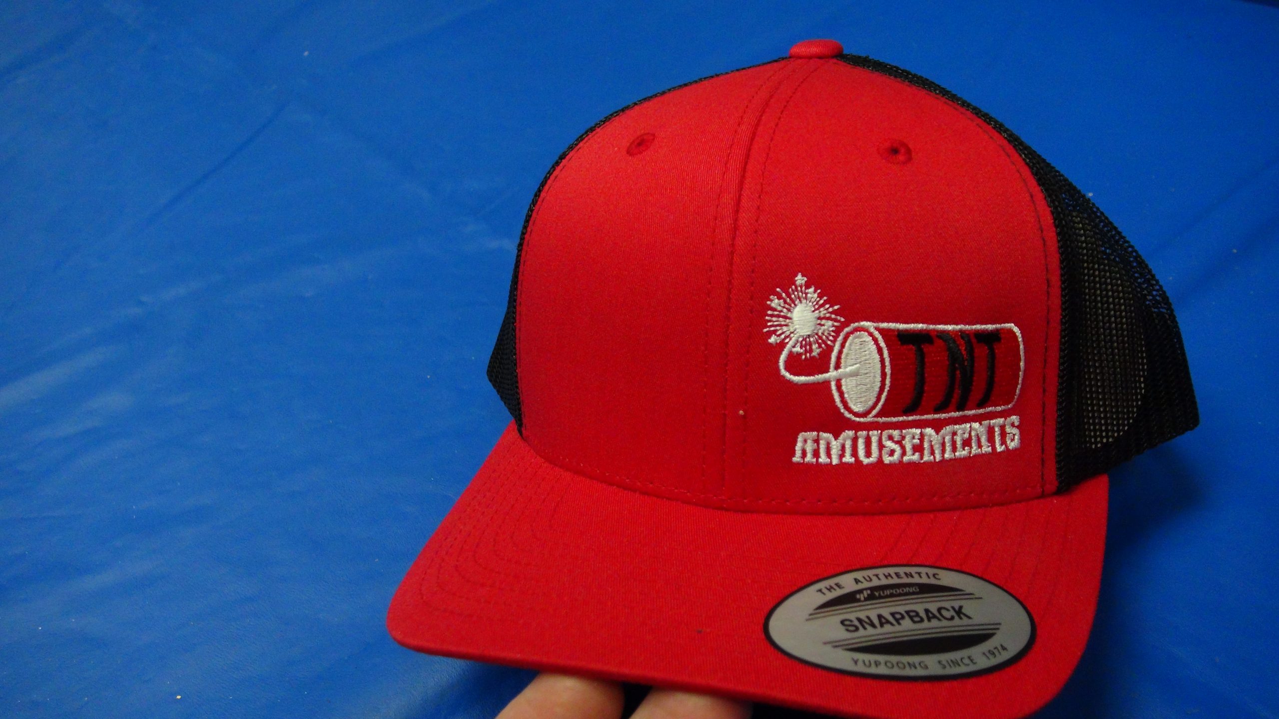 RED or BLACK CAP – Embroidered TNT Logo -With or Without Todd-All with ...