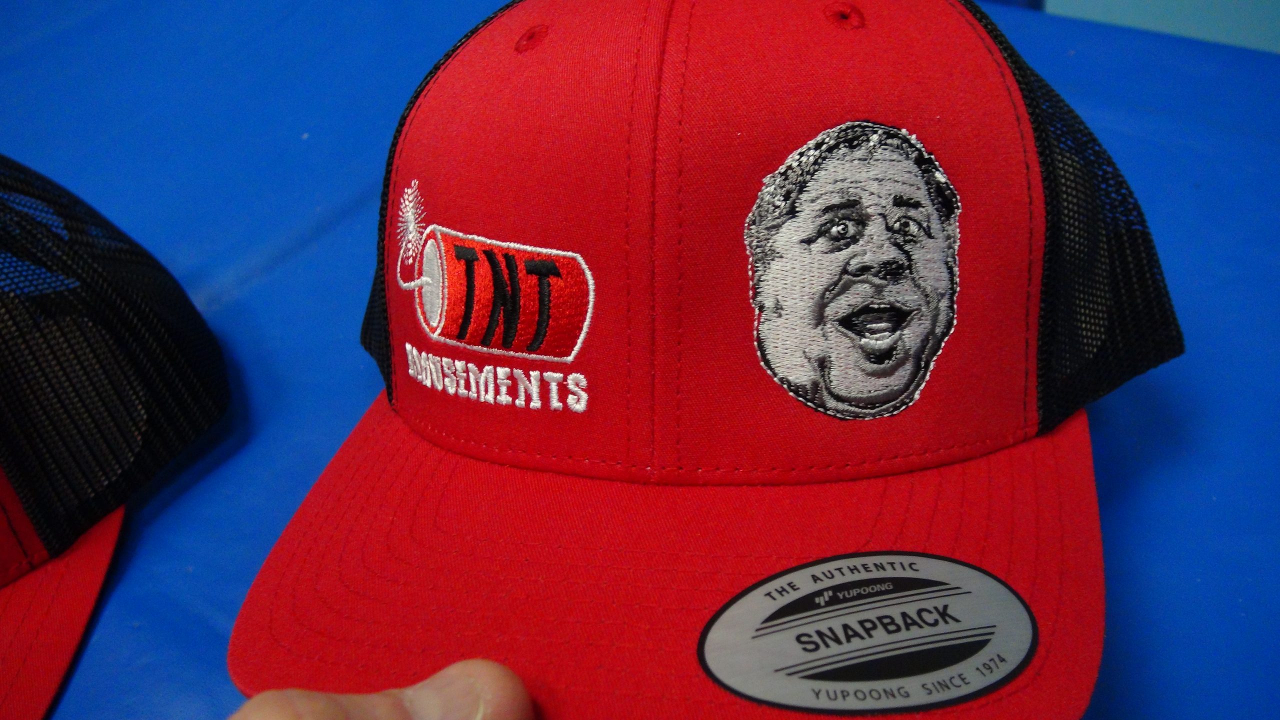 RED or BLACK CAP – Embroidered TNT Logo -With or Without Todd-All with ...