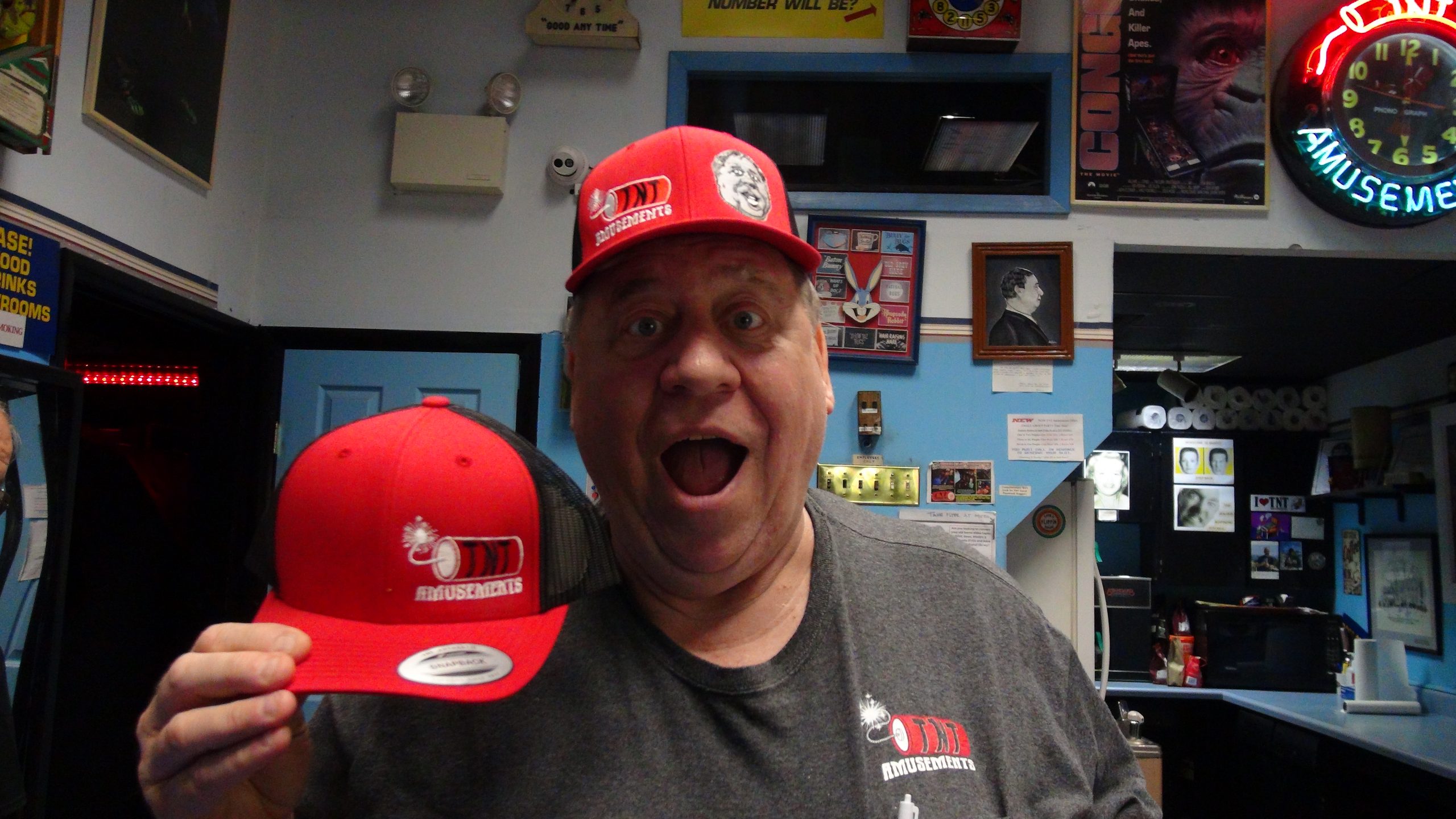 RED or BLACK CAP – Embroidered TNT Logo -With or Without Todd-All with ...