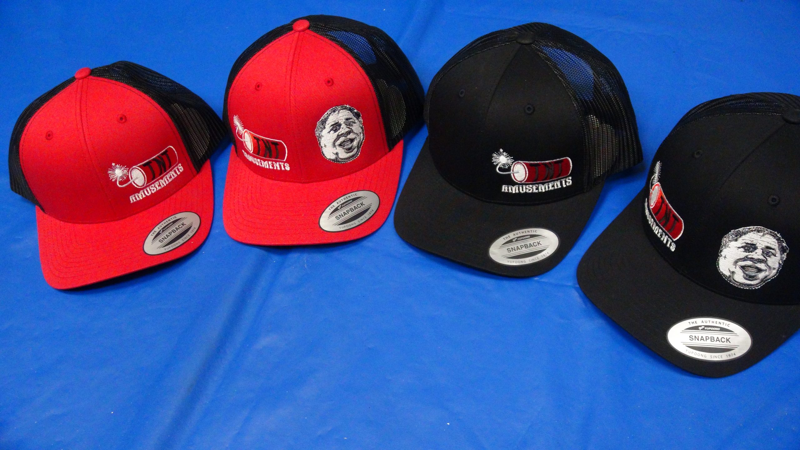 RED or BLACK CAP – Embroidered TNT Logo -With or Without Todd-All with ...